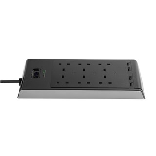 Targus Smart Surge 6 Outlet 4 USB Port/4 Outlet 2 USB Port Socket ...