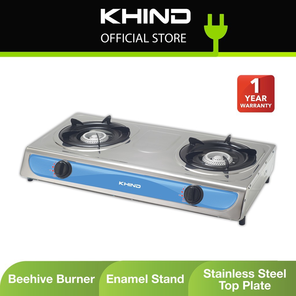 KHIND Dapur Gas | Gas Cooker GC1710 | Shopee Malaysia