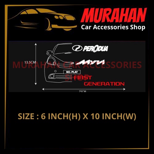 [[READY STOCK ] PERODUA MYVI FIRST GENERATION SHAPE&WORDS HIGH GRADE ...