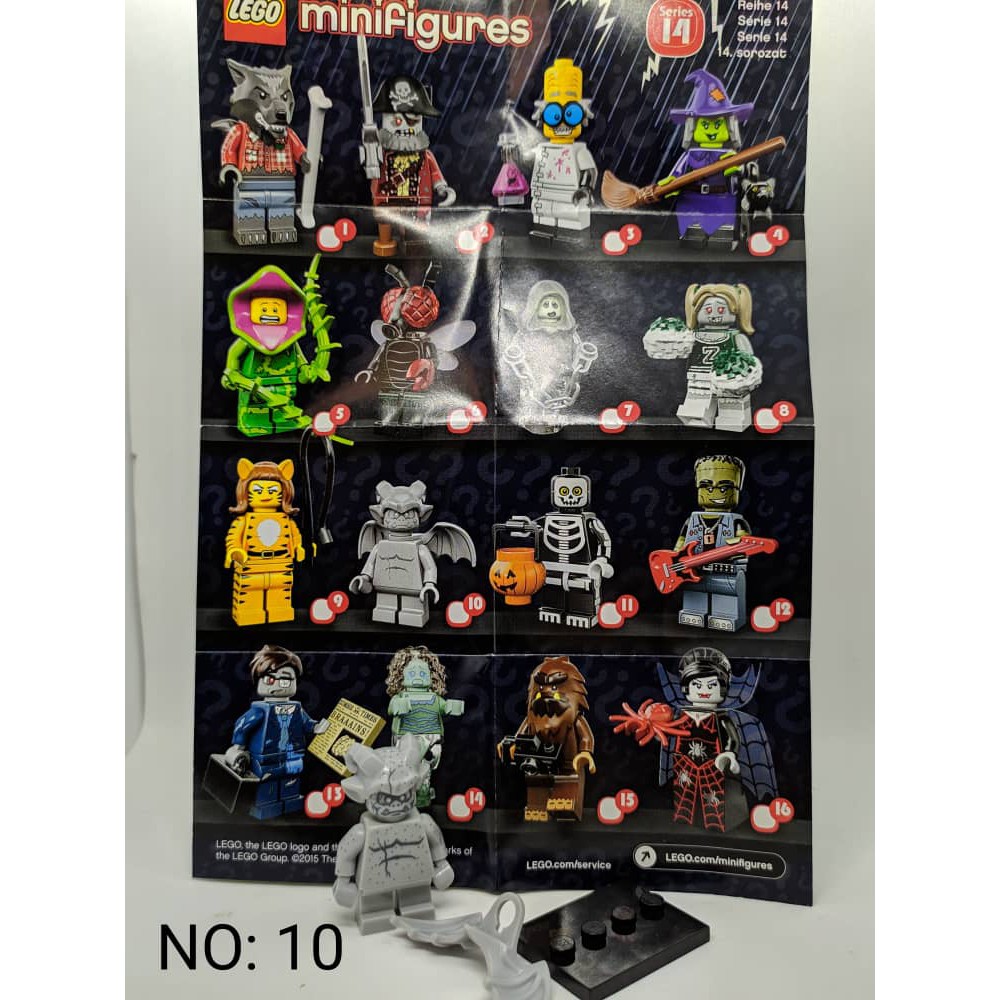 LEGO-MINI FIGURES-SERIES 14-NUMBER 10-ORIGINAL LEGO PRODUCT | Shopee ...