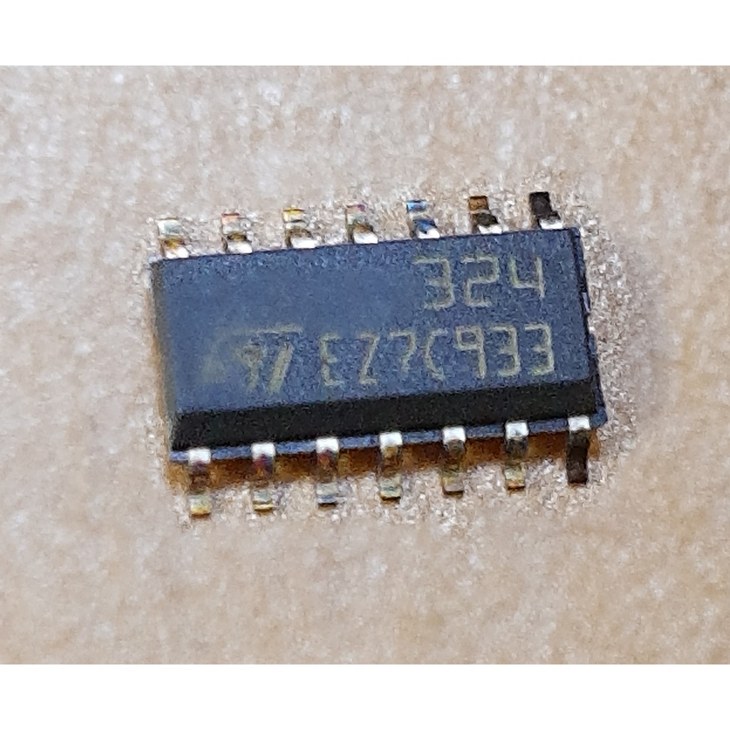 LM324M Operational Amplifier, Quad, 4 Amplifier, 1 MHz, 0.5 V/µs, 3V to ...