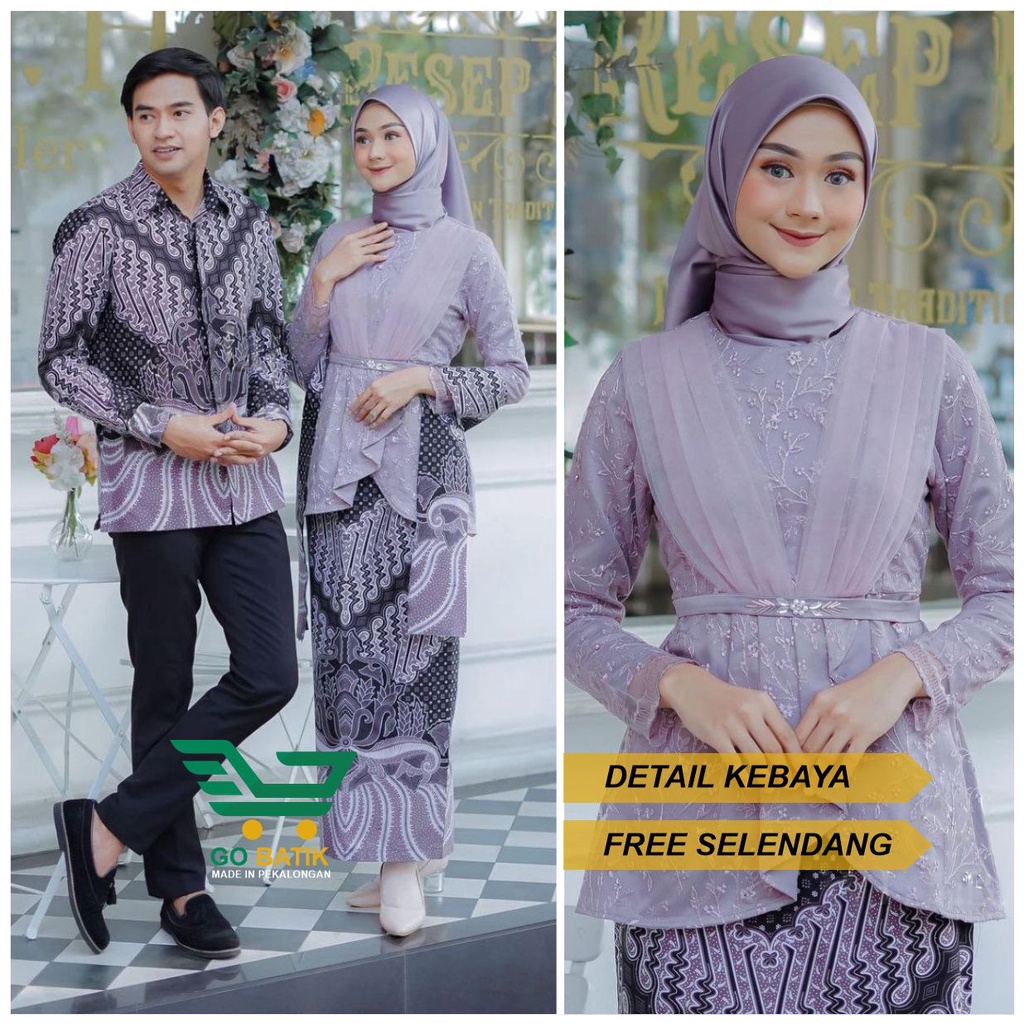 Batik Couple Kebaya Modern Kebaya Graduation Proposal Engagement ...