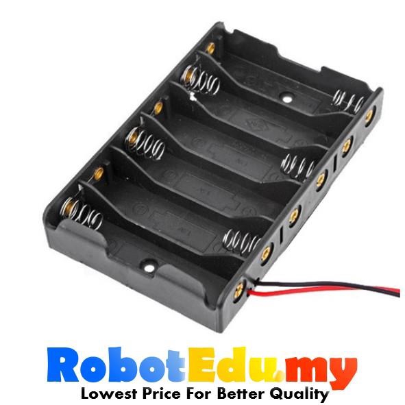 Double A 6*AA 6xAA 1.5v 9v Battery Holder Casing | Shopee Malaysia