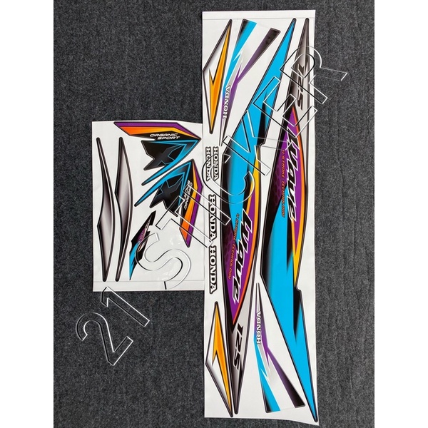 STICKER HONDA WAVE 125X / WAVE ULTIMO ORGANIC SPORT | Shopee Malaysia