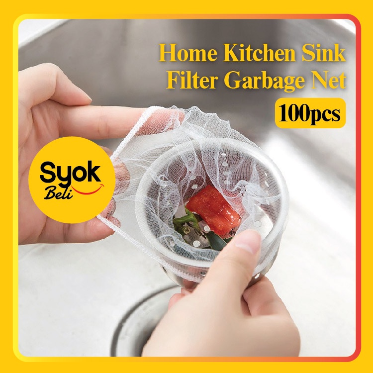 Penapis Sinki Dapur Rumah Jaring Sampah Sinki Bakul Beg Longkang ...