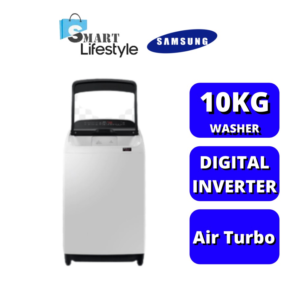 Samsung Wobble Technology, Washing Machine (10kg) WA10R5260BG | Shopee ...