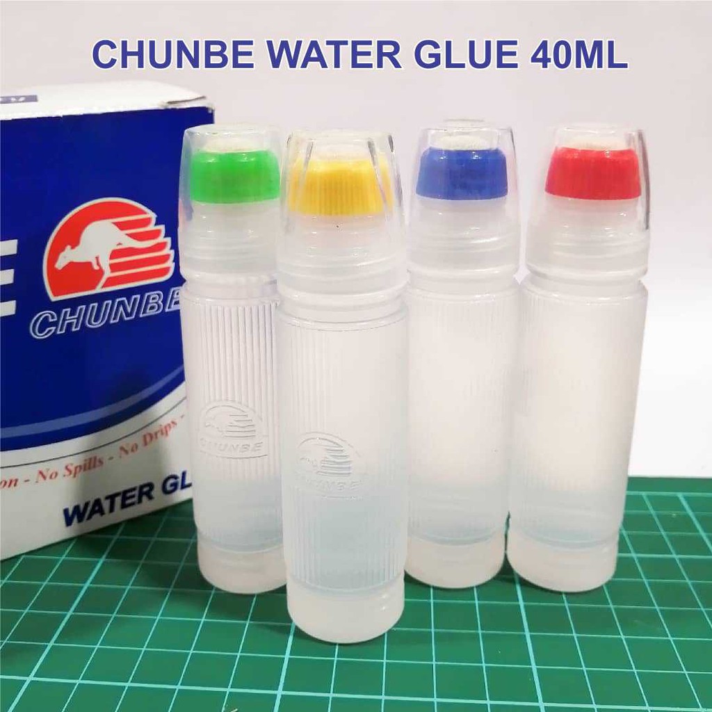 Chunbe 101GE Kangaroo Glue 40ml / Water Glue / Gam / 浆糊 / 胶水 | Shopee ...