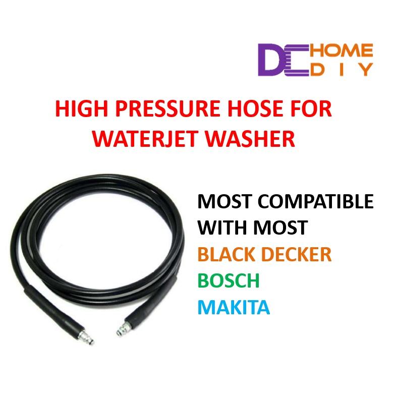 PW1370TD PW1470TD PW1400S 1500S HOSE BD 5M 10M 15M HIGH PRESSURE WASHER WATERJET BLACK DECKER ...