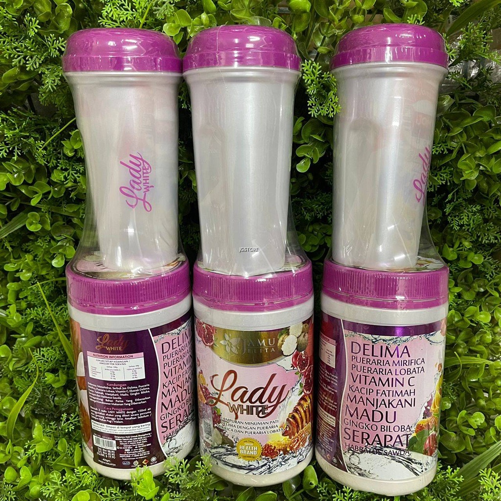 LADY WHITE KOLAGEN JAMU JELITA 400GM !! ORIGINAL STOCK !! READY STOCK ...