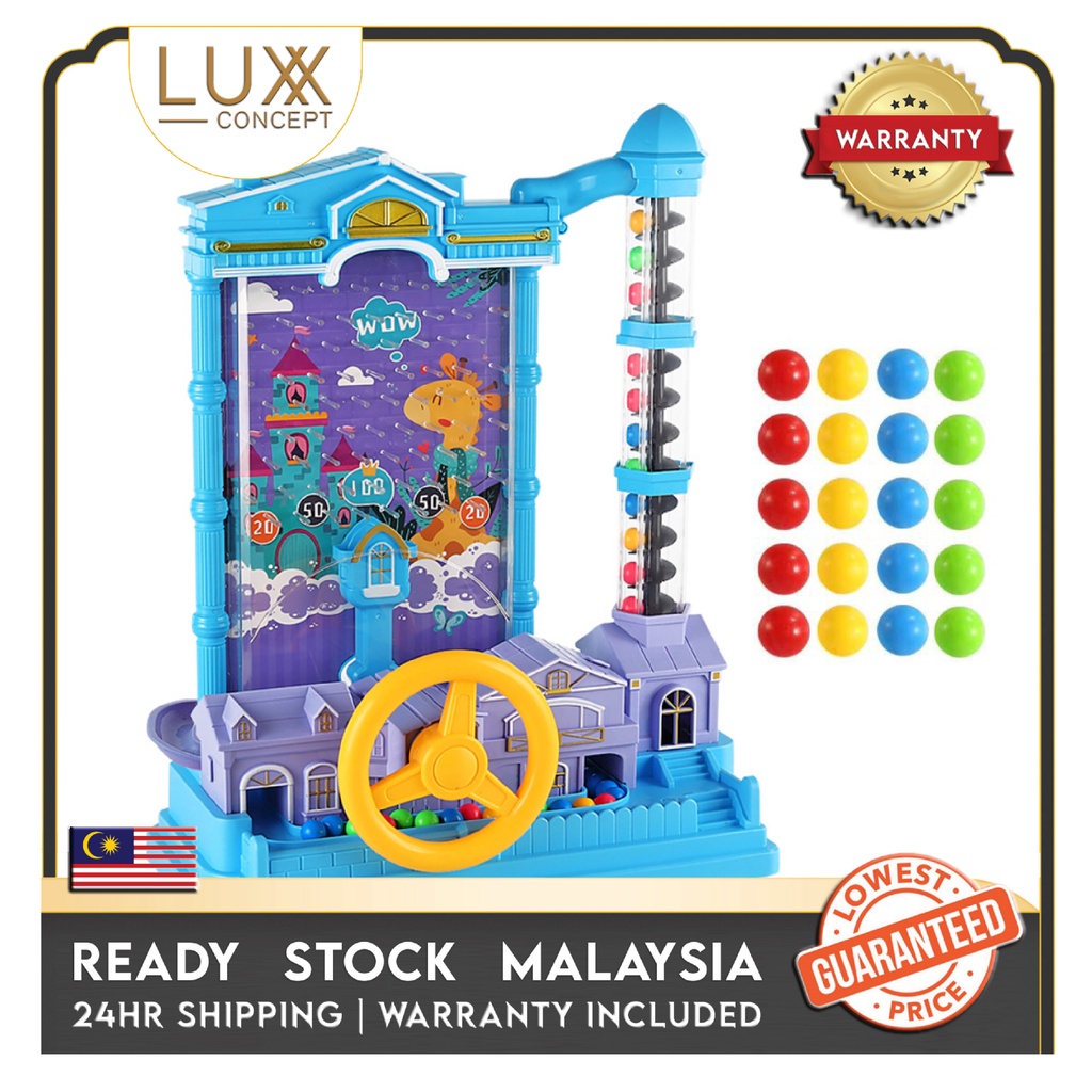 Pinball Toy With Electric Elevator Maze Ball Catching Elevated Gravity ...