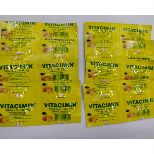 Vitacimin VITAMIN C Suction Tablets 2'S | Shopee Malaysia