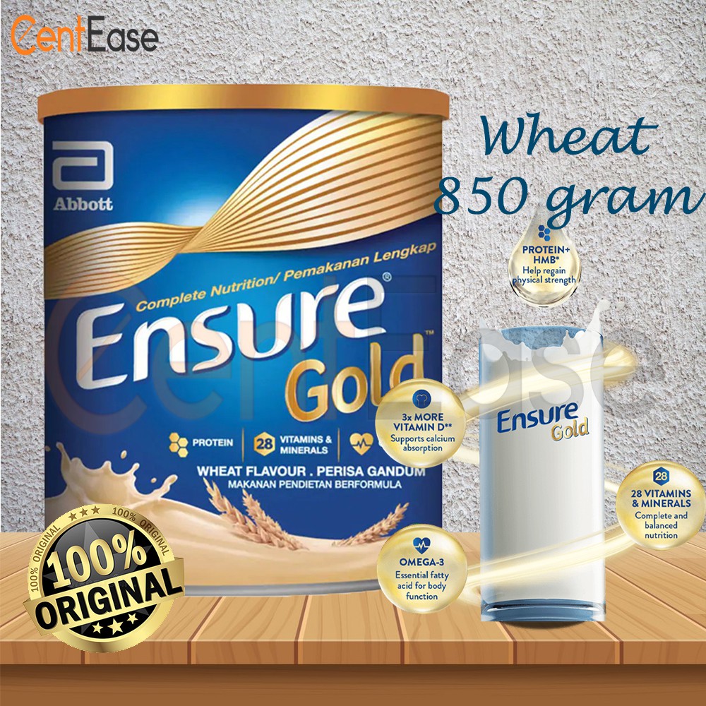 Ensure Gold Wheat 850g Adult Complete Nutrition | Powder | Shopee Malaysia