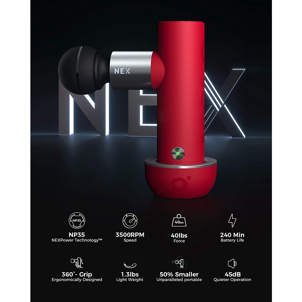 OYeet Massage Gun for Athletes NEX Gen Mini Percussion Massager Gun ...