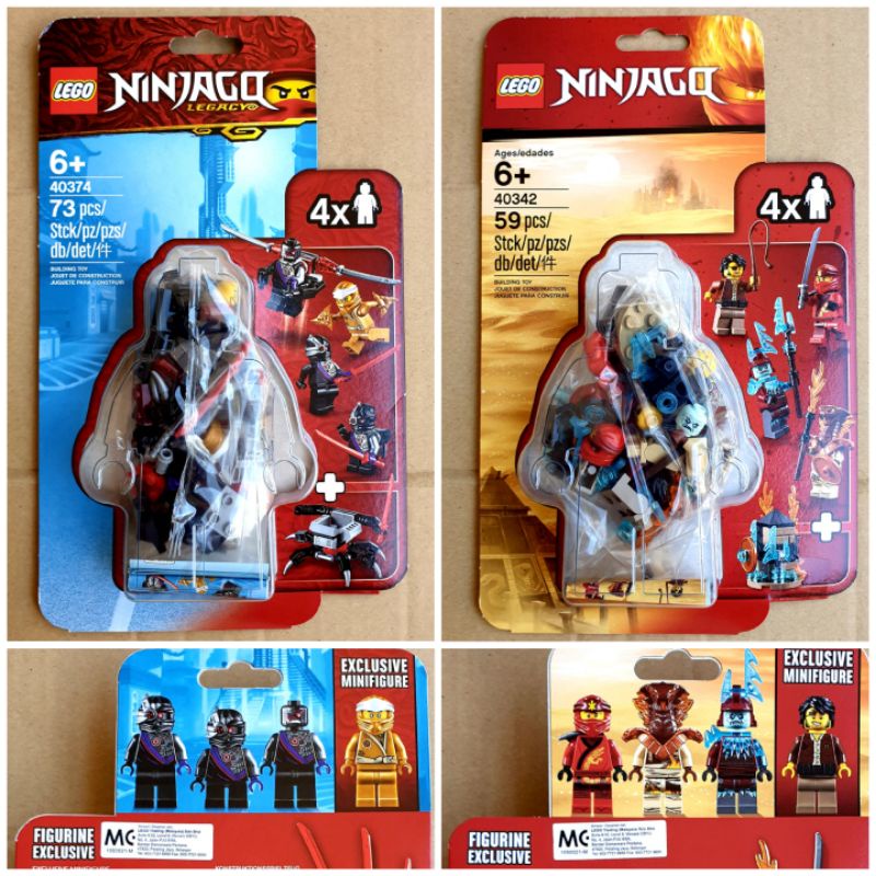 ORIGINAL LEGO 40374 GOLDEN ZANE 40342 NINJAGO PACK | Shopee Malaysia