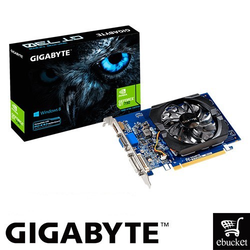 Gigabyte GeForce GT 730 2GB DDR3 Graphic Card (GV-N730D3-2GI) | Shopee ...