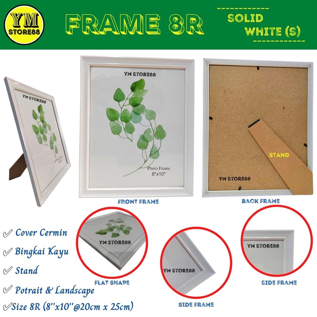 Photo Frame 4R,5R,6R,8R/Frame Certificate 4R,5R,6R,8R/Bingkai Gambar ...