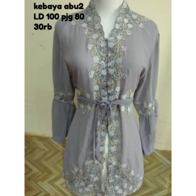 Pl kebaya abu2 / kebaya kebaya Graduation | Shopee Malaysia