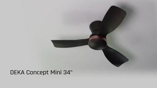 DEKA CONCEPT MINI LED Series 22" 34" 42" 3 Blades 7 Speed Control ...