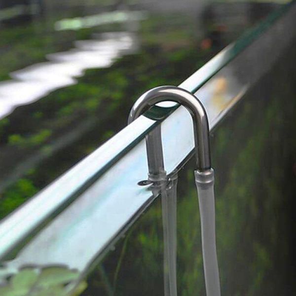 OXY Stainless Steel U-shaped Connector Anti-Folding Oxygen/Co2 Pipe - U ...