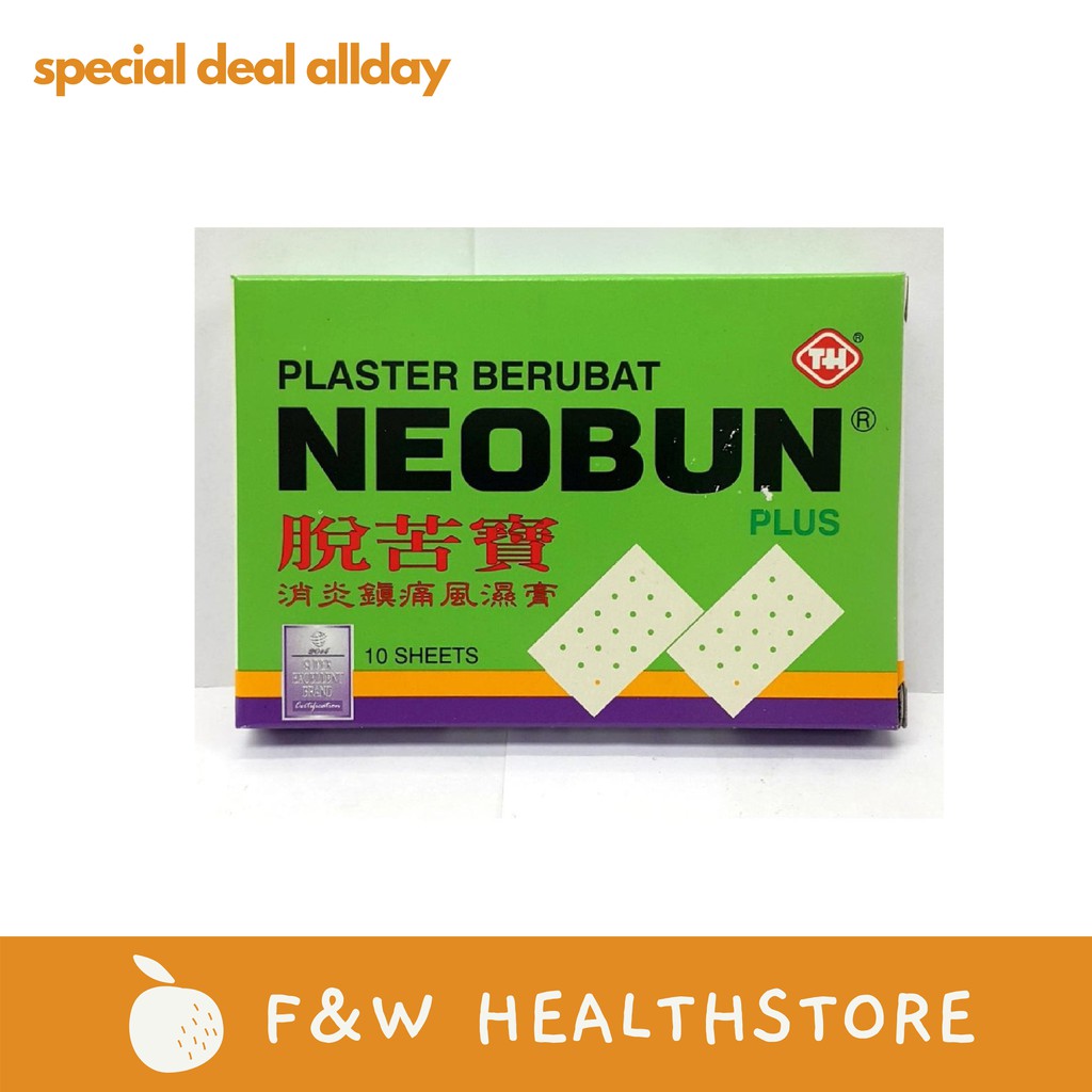PLASTER BERUBAT NEOBUN ( Koyok Sakit Kepala / Otot / Sendi ) 10s ...