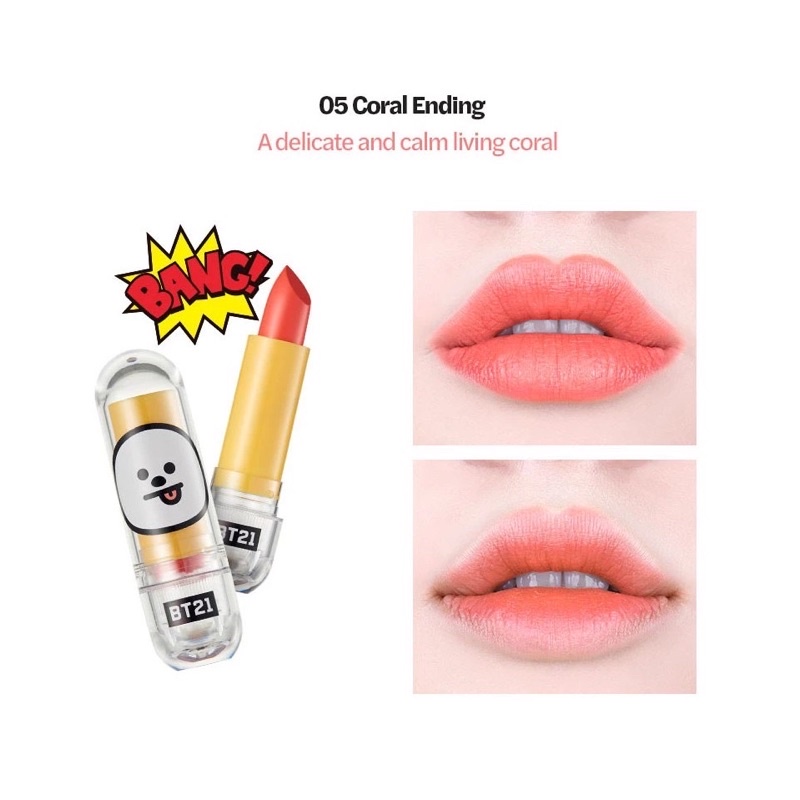 VT BT21 LIPPIE STICK bt21 lipstick lipbalm | Shopee Malaysia