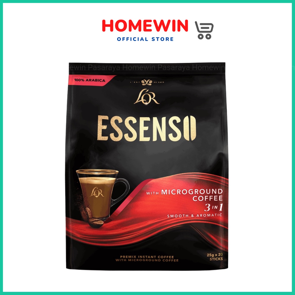 Essenso Microground Coffee 3in1 Instant Coffee (25g x 20 Sticks ...