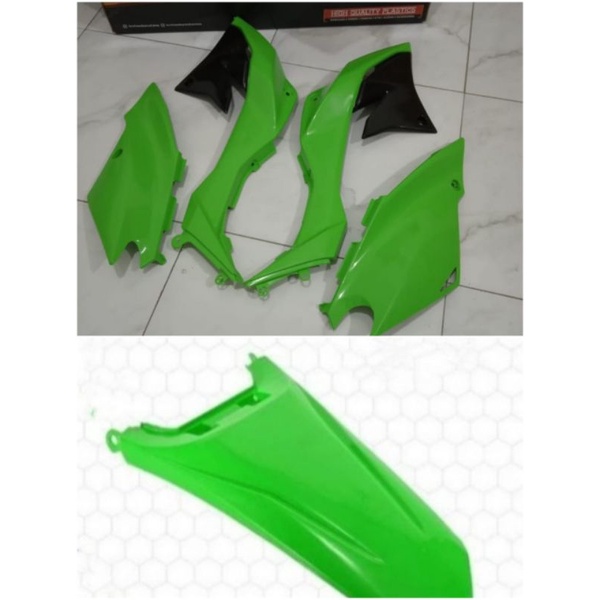 Body cover set dtracker new rear fender klx 150 bf dtracker front wing ...