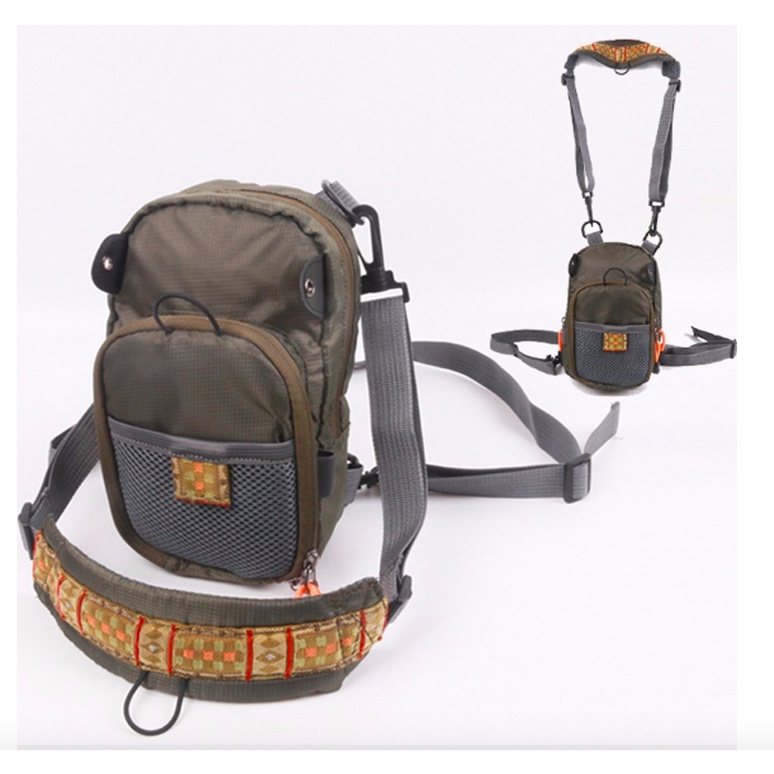 Fly Fishing Chest Bag Lightweight Chest Pack | Shopee Malaysia