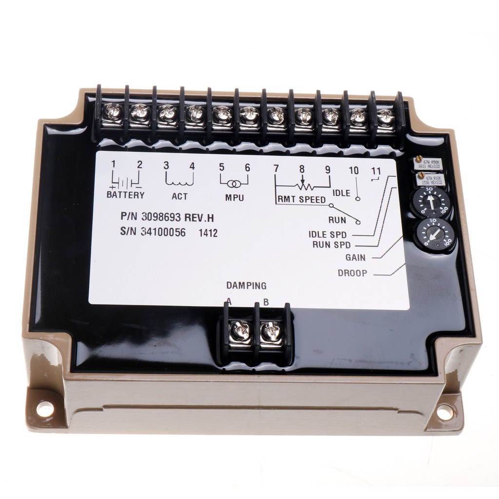 Speed Controller Control Governor 3098693 Generator Parts Fits Cummins ...