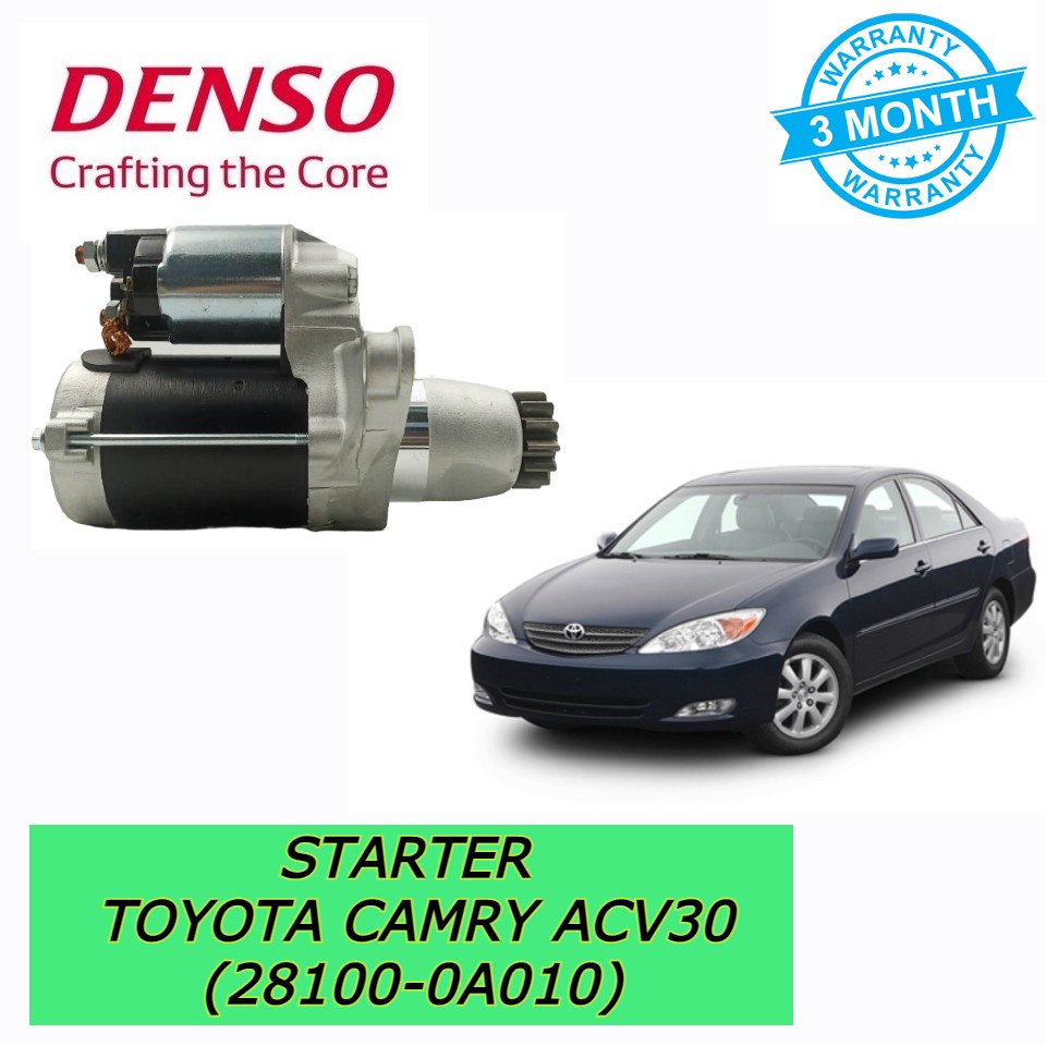 (100% Genuine + 3 Month Warranty) TOYOTA CAMRY ACV30 STARTER (28100 ...