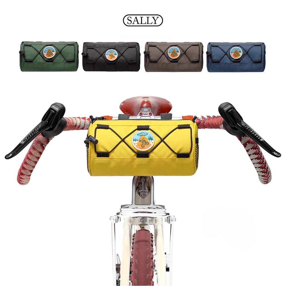Sally KEANO tubular handlebar bag - gravel mtb fixie roadbike Folding ...