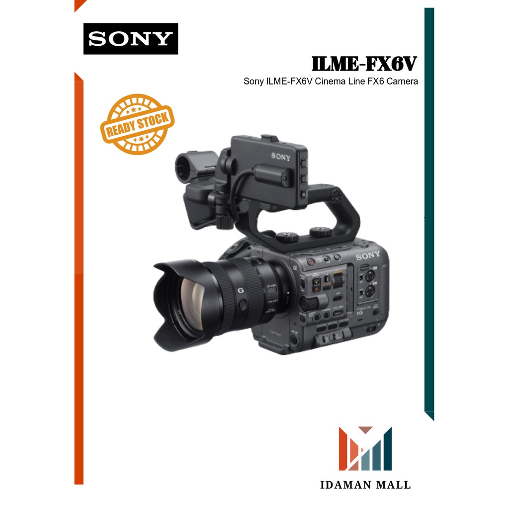 (READY STOCK) SONY ILME-FX6V Cinema Line FX6 Camera | Shopee Malaysia