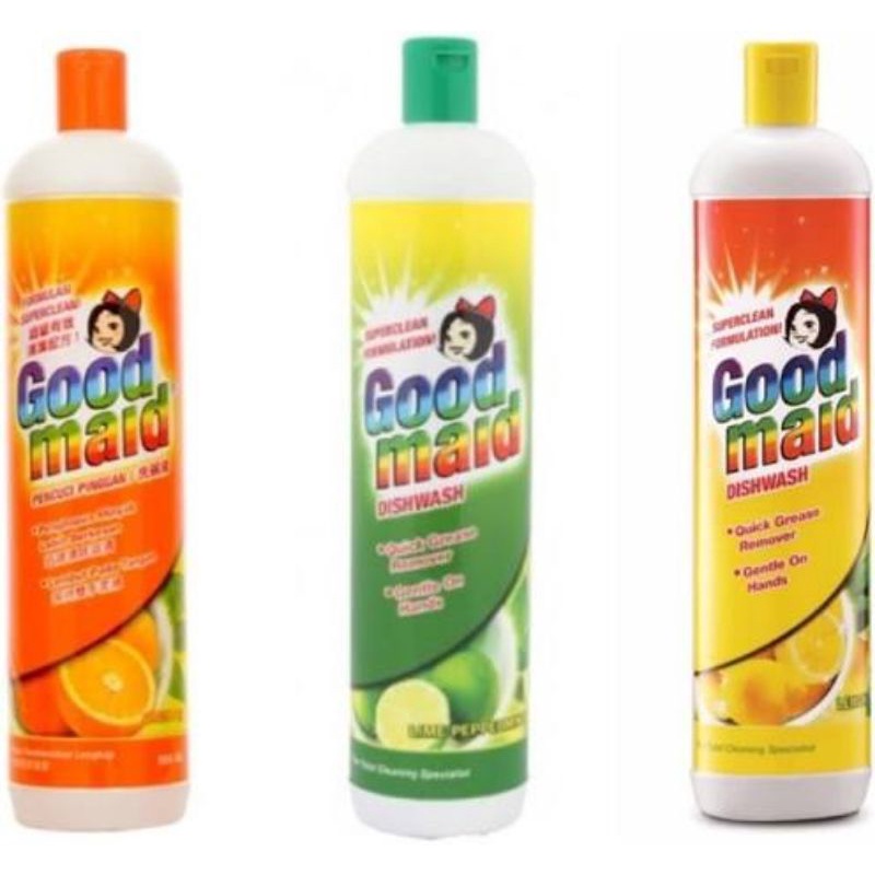 Goodmaid Dishwashing Liquid 900ml (Orange/Lime/Lemon) | Shopee Malaysia