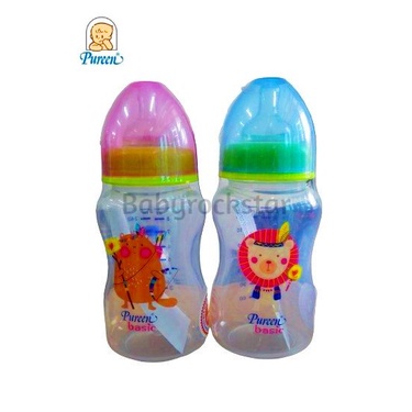 PUREEN Wide Neck Bottle Feeding Botol Susu Leher Lebar Pureen Botol ...
