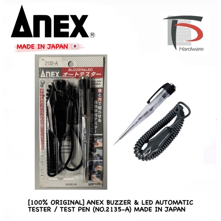 [100% ORIGINAL] ANEX BUZZER & LED AUTOMATIC TESTER / TEST PEN (NO.2135 ...