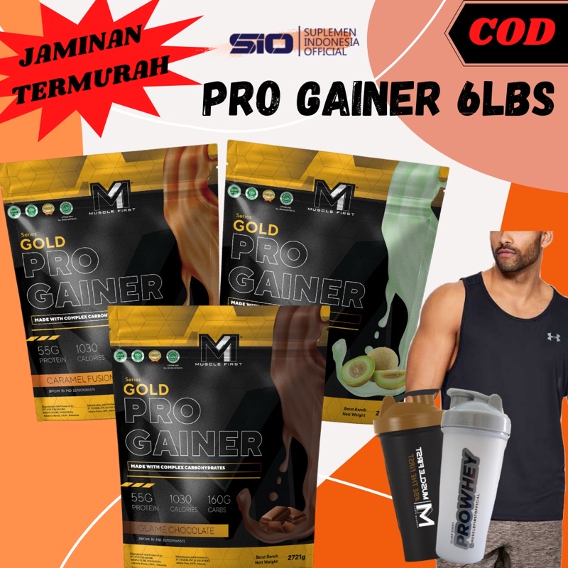 Muscle FIRST PRO Gainer 6LBS 2.7Kg Gold Series Supplement MuscleFirst ...