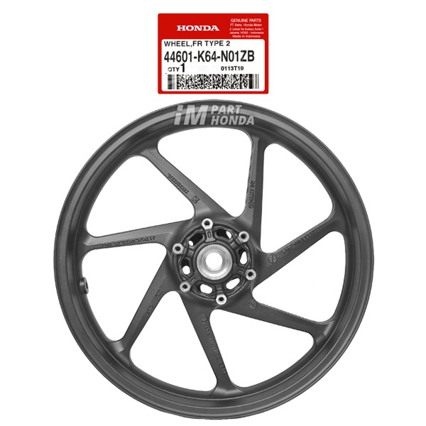 44601-k64-n01zb Front Racing Rims CBR 250 RR LED CBS Brake Type ...