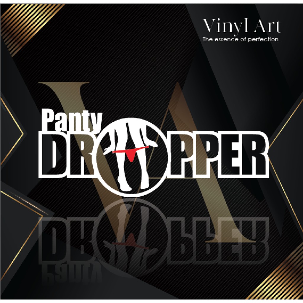 Vinyl_Art Panty Dropper Decal, Funny stickers, Funny decal , Car decal ...