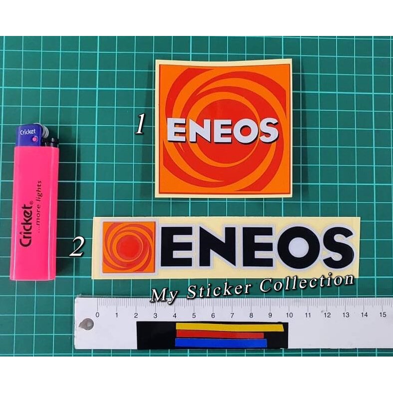 ENEOS Sticker Cutting Overlapping Reflective #eneos #lubricants ...