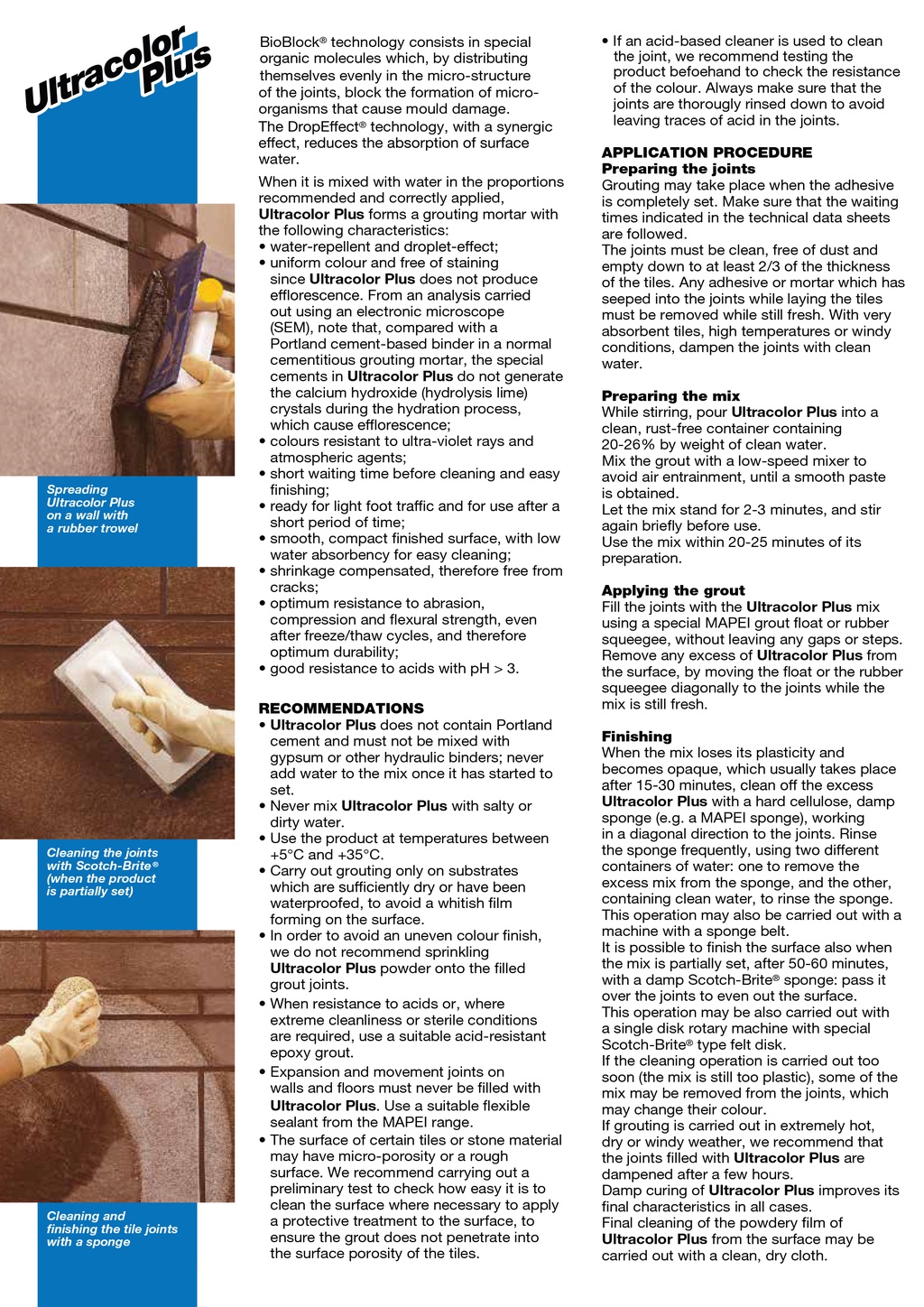 MAPEI ULTRACOLOUR PLUS FOR SWIMING POOL & EXTERIOR AREA HIGH ...