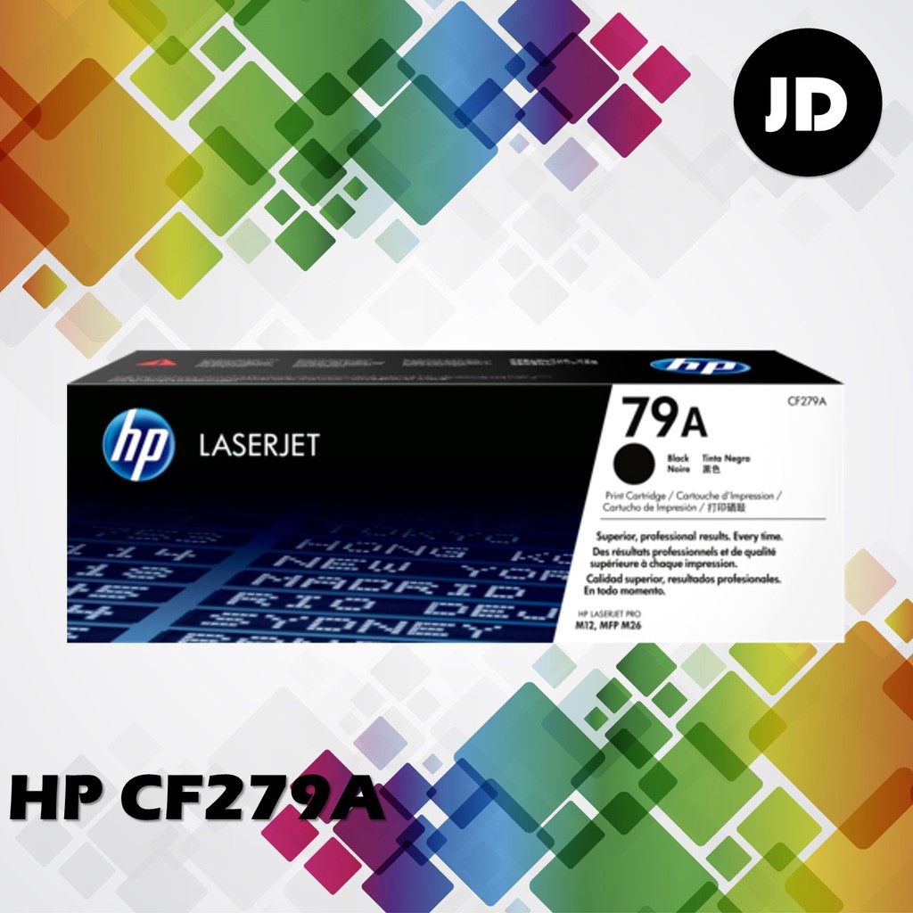 HP Genuine Original Toner - 79A - CF279A (Black) - HP LaserJet Pro M12 ...