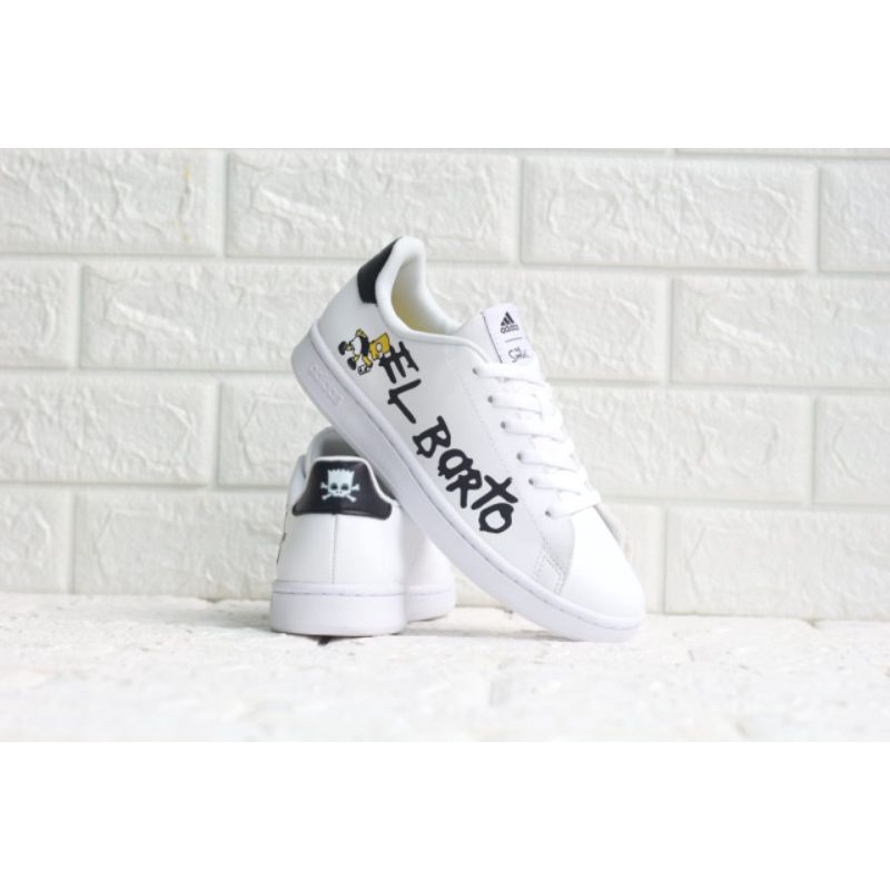 Adidas Grand Court EL BORTO THE SIMPSONS Shoes Original | Shopee Malaysia