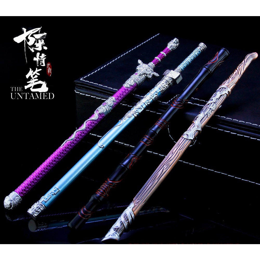 The Untamed MDZS Chen Qing Ling CQL Miniature Metal Model Writing Pen ...
