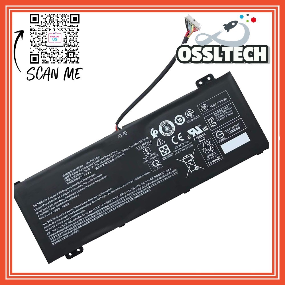 ACER AP18E8M AP18E7M 300 PH315-53 52 PH317-53 Nitro 5 A715 AN715-74 74G ...