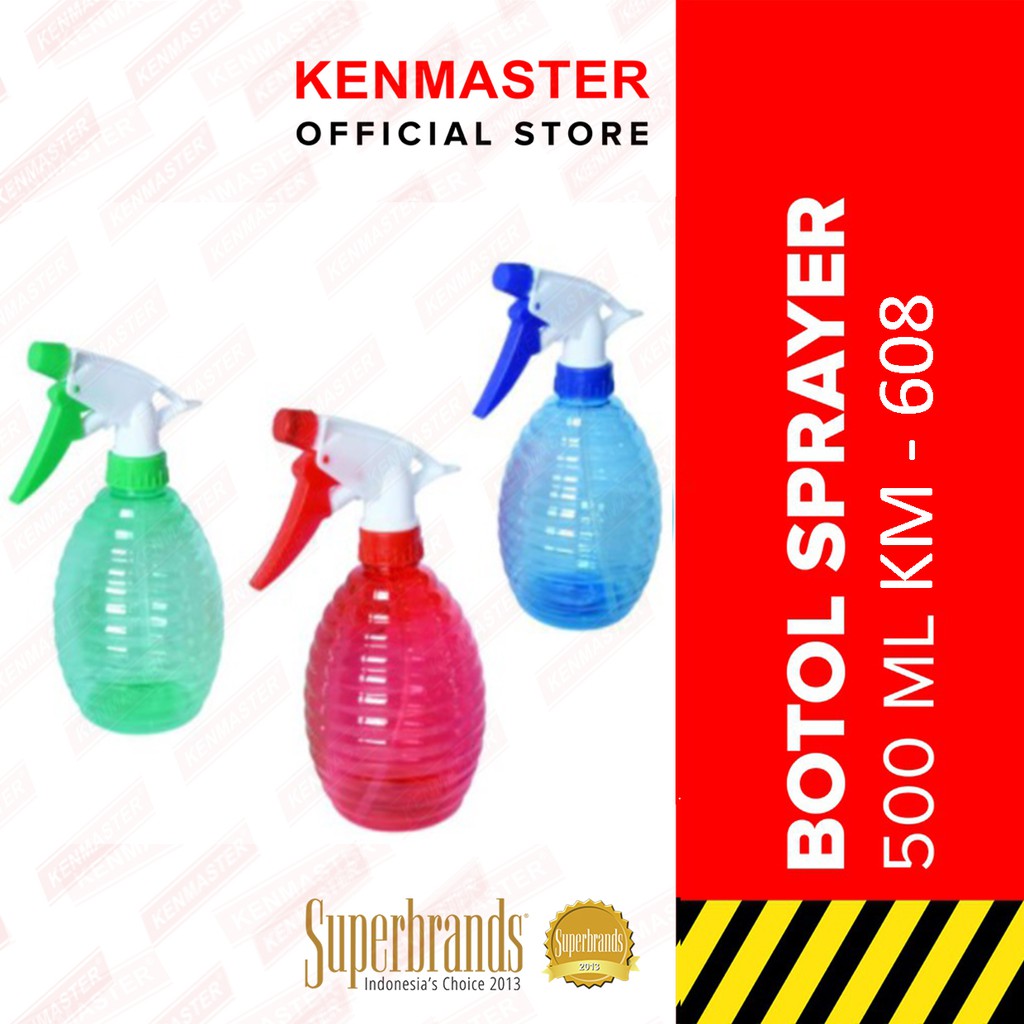 Kenmaster 500 ml km Bottle Sprayer - @ 608 - Versatile Bottle | Shopee ...