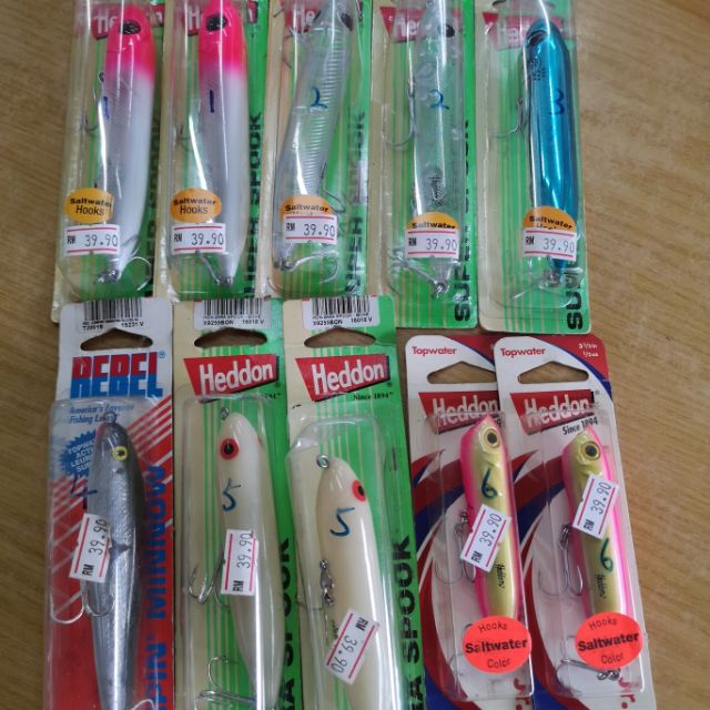 HEDDON ORIGINAL ZARA SPOOK TOPWATER | Shopee Malaysia