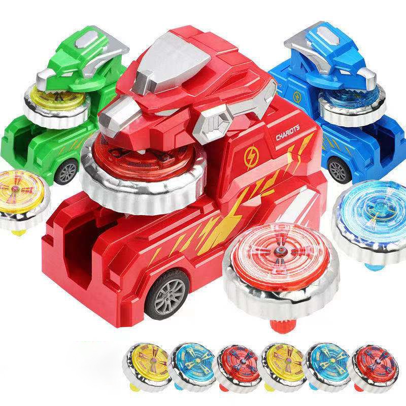Super Car Launcher Dinosaur Beyblade Burst Alloy Battle Gyro Toy Gift ...