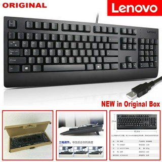 Original Lenovo SK-8827 KBBH21 SK-8827 KU-1619 USB Wired Traditional ...