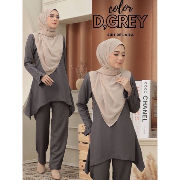 De'Laila Suit 2022 (Set Warda) | Shopee Malaysia