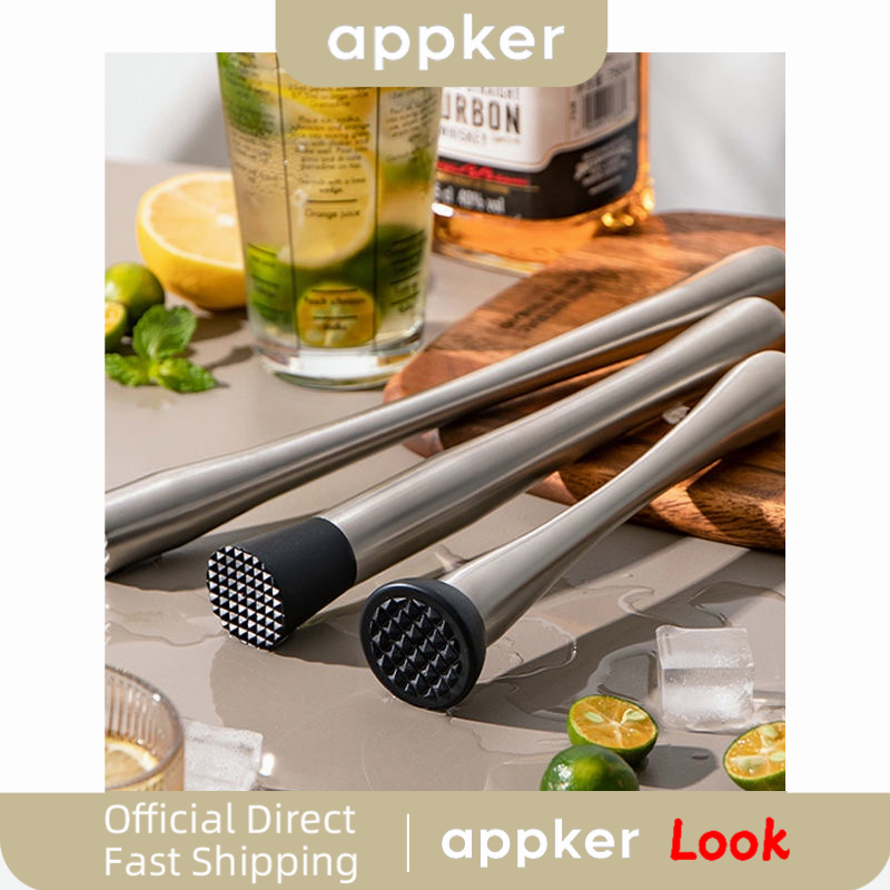 Juice Stick Lemon Hammer Press Mashing Stainless Steel Fruit Pressing ...